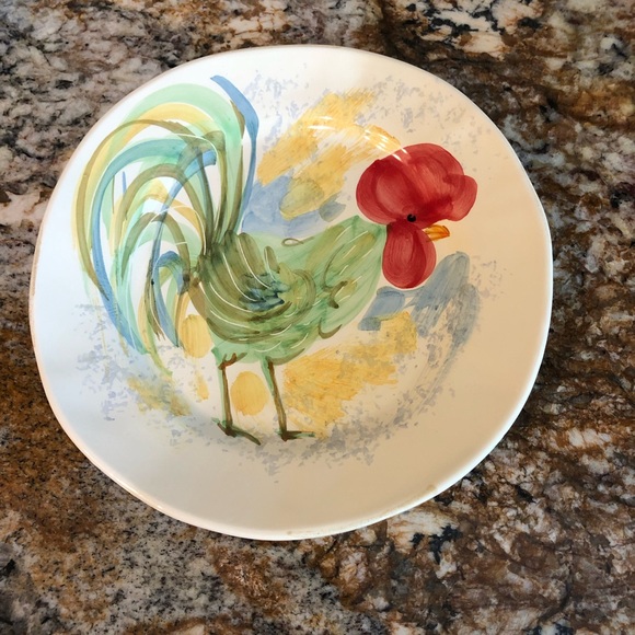 Vietri | Accents | Vintage Vietri Rooster Plate | Poshmark